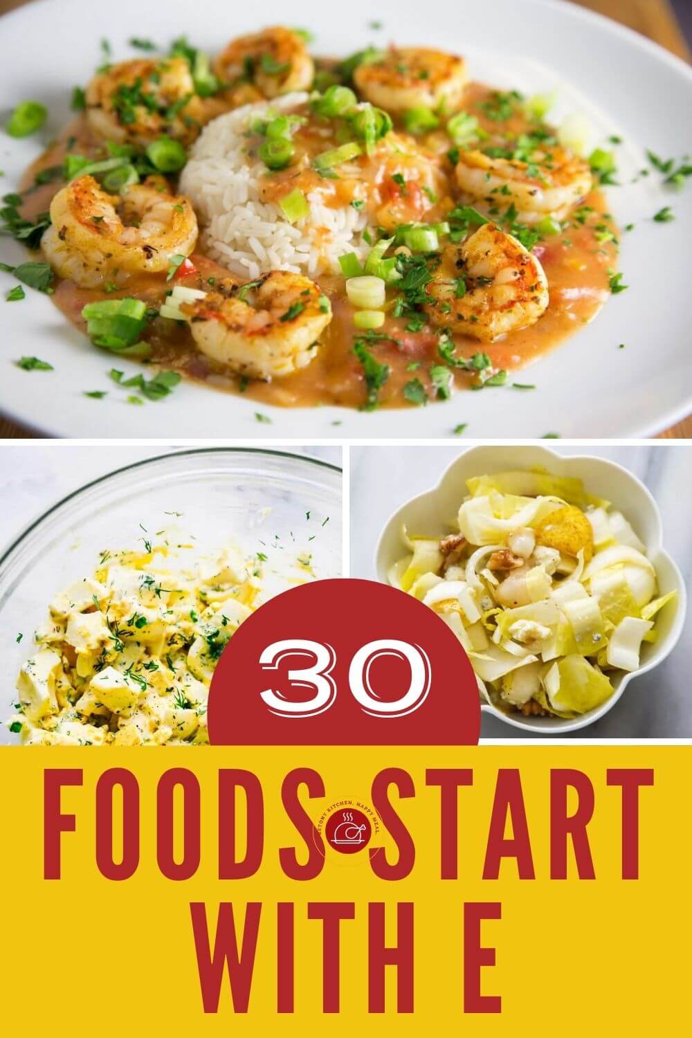 30 Easy and Delicious Foods That Start With Letter 'E' | Betony