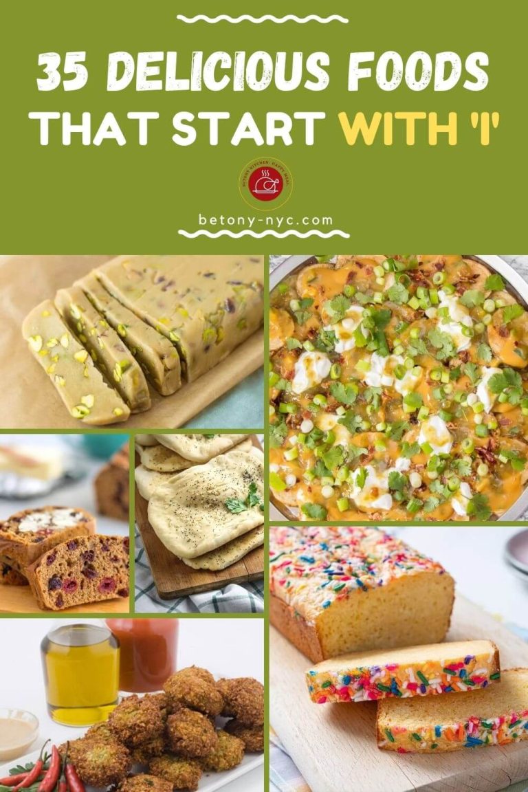 35 Delicious Foods That Start With Letter I (Desserts, Drinks) | Betony