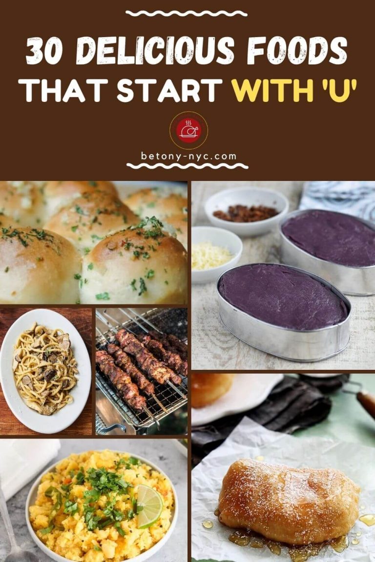 30 Delicious Foods That Start With 'U' To Make At Home | Betony
