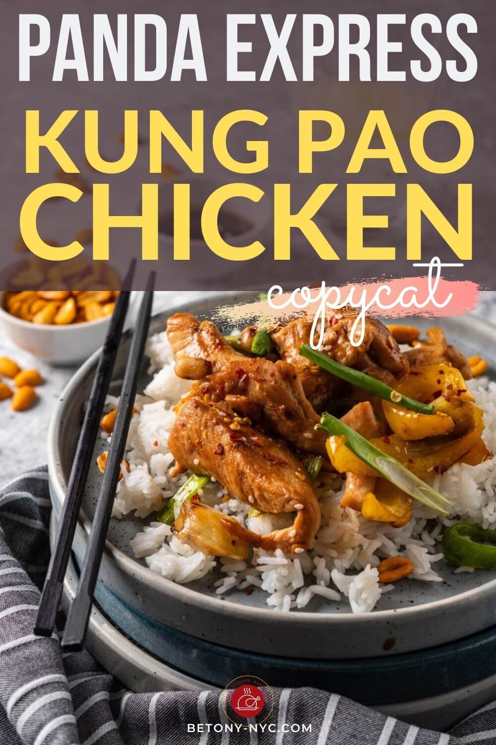 Homemade Panda Express Kung Pao Chicken Copycat {7 Steps} | Betony