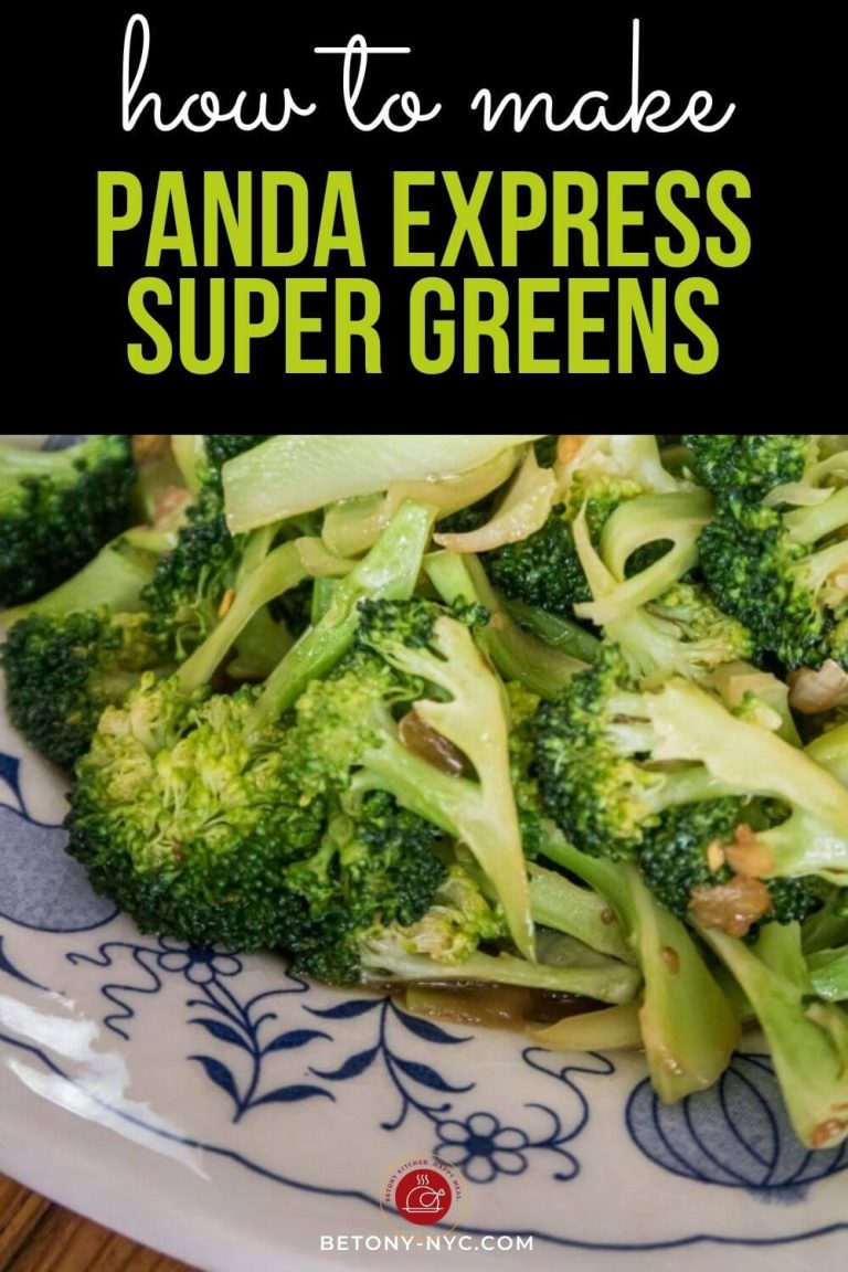 Homemade Panda Express Super Greens {Copycat} Recipe | Betony
