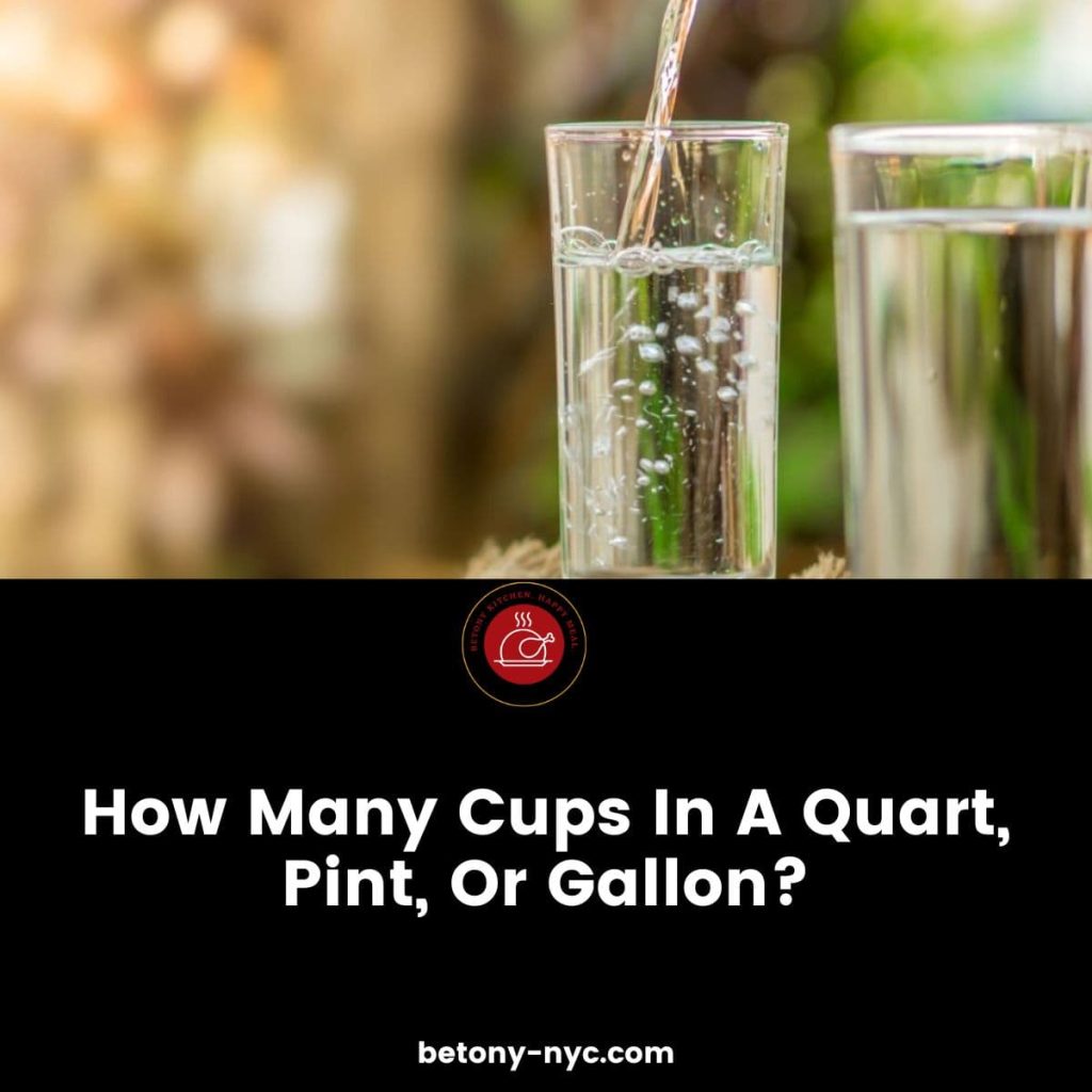 How Many Cups In A Quart, Pint, Or Gallon? The Definitive Answer