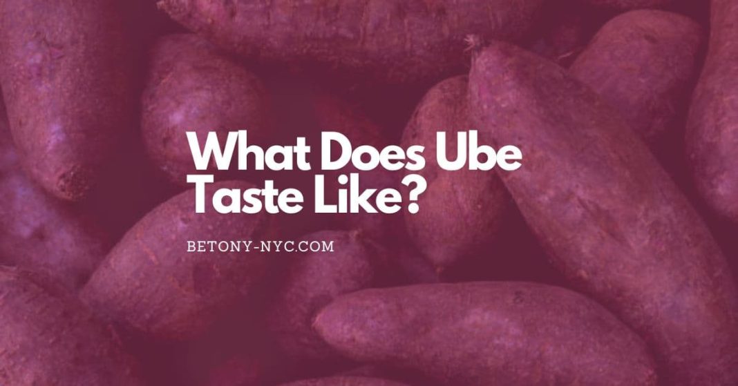 What Does Ube Taste Like? - Betony