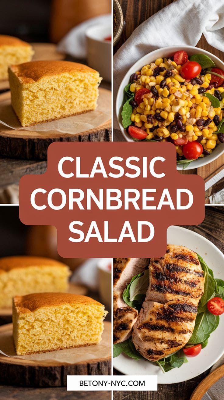 Classic Cornbread Salad Recipe - Betony