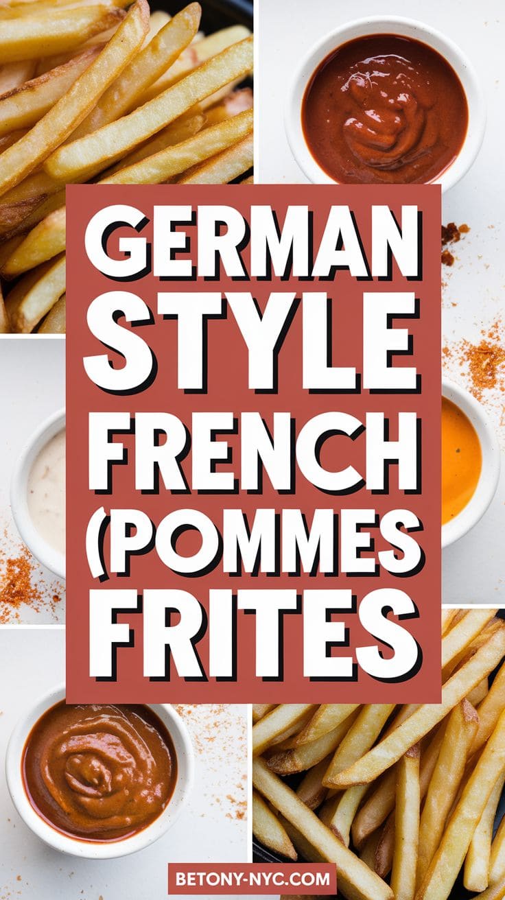 Crispy German-Style Pommes Frites Recipe - Betony