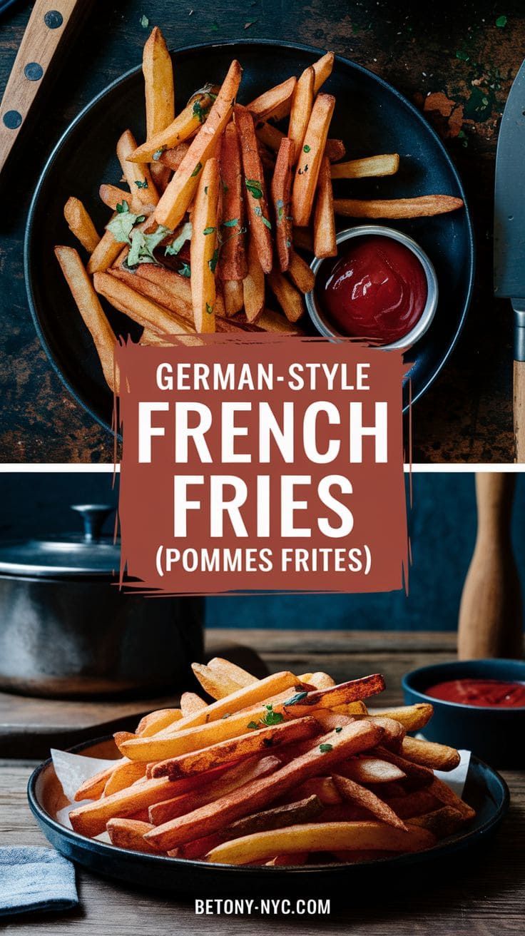 Crispy German-Style Pommes Frites Recipe - Betony