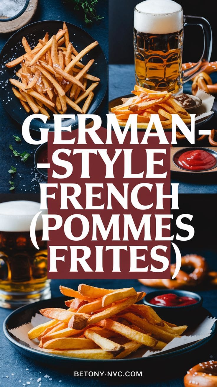 Crispy German-Style Pommes Frites Recipe - Betony
