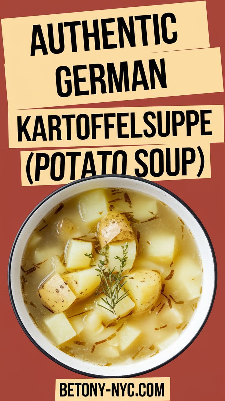 Authentic German Kartoffelsuppe (Potato Soup) Recipe - Betony