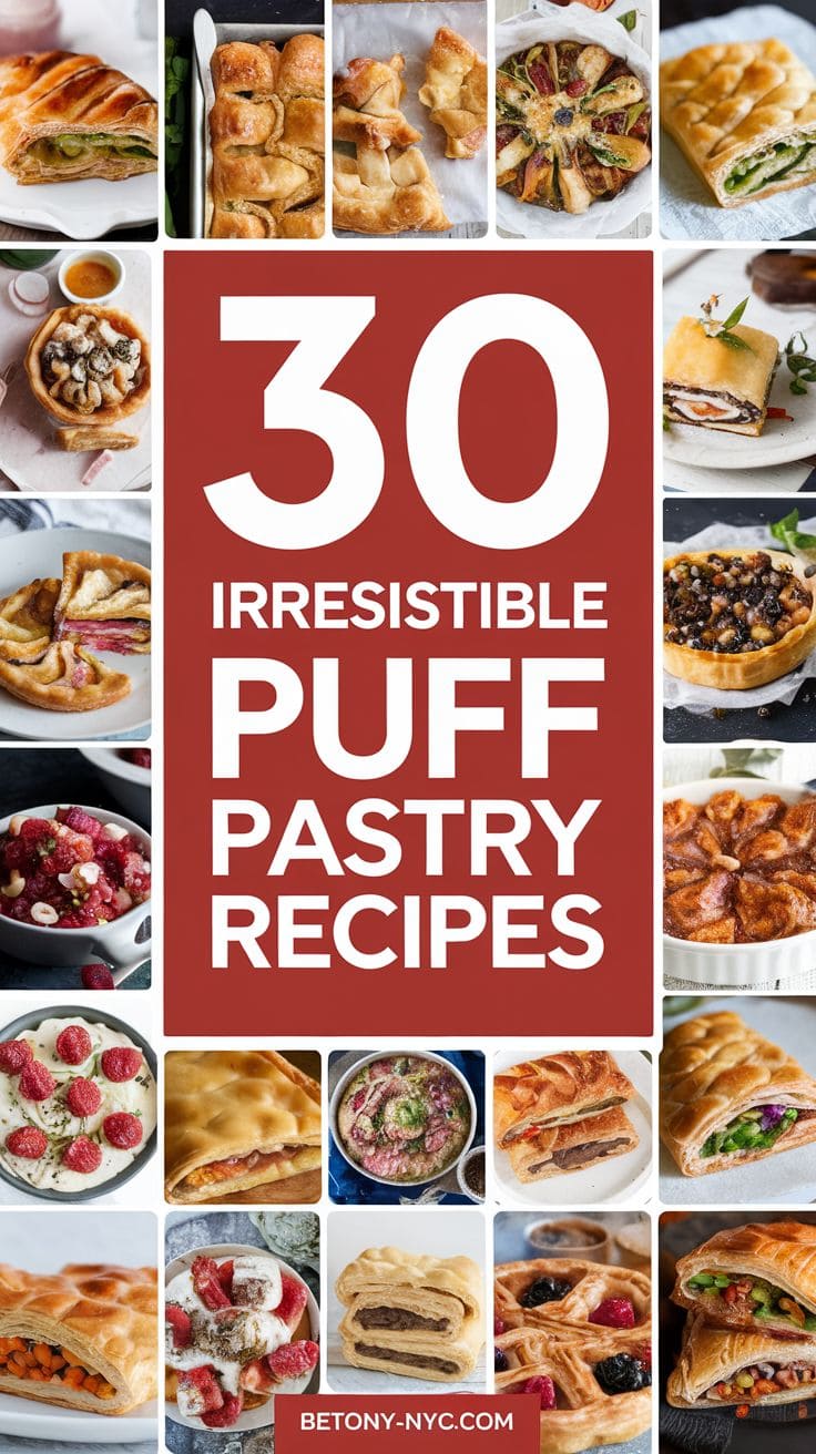 30 Irresistible Puff Pastry Recipes You Need to Try - Betony