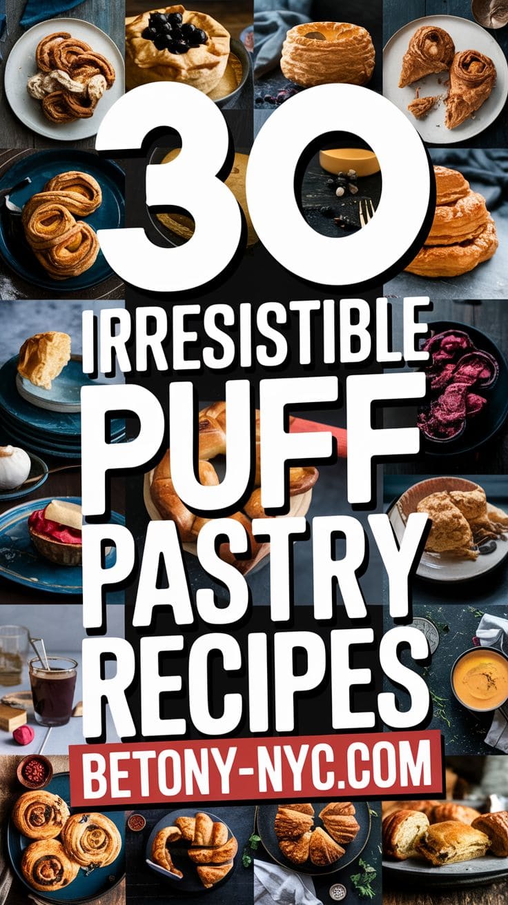 30 Irresistible Puff Pastry Recipes You Need to Try - Betony