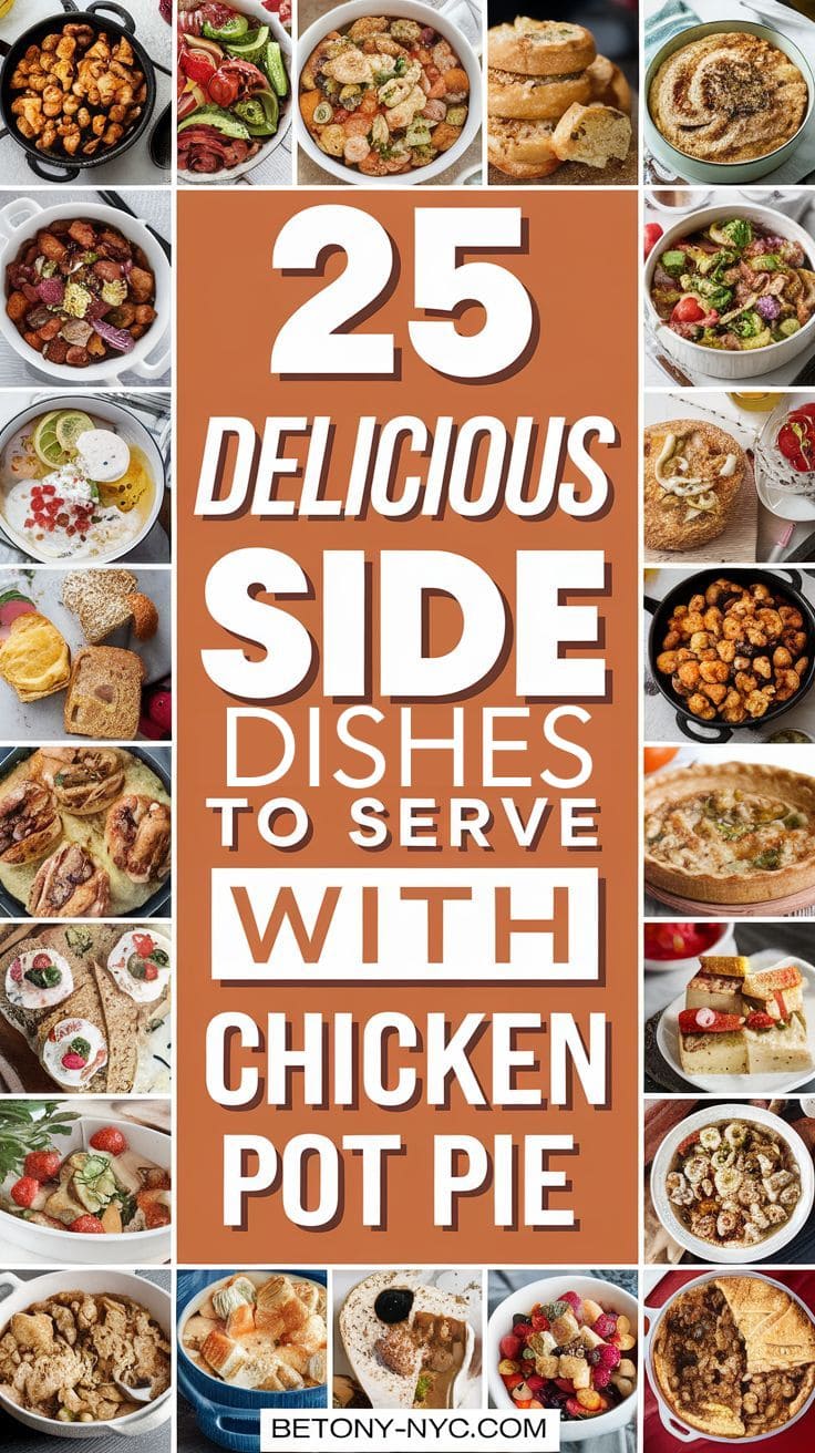 25 Delicious Side Dishes to Serve with Chicken Pot Pie - Betony