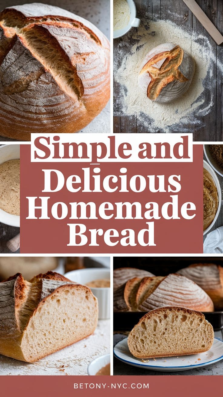 Simple and Delicious Homemade Bread Recipe - Betony