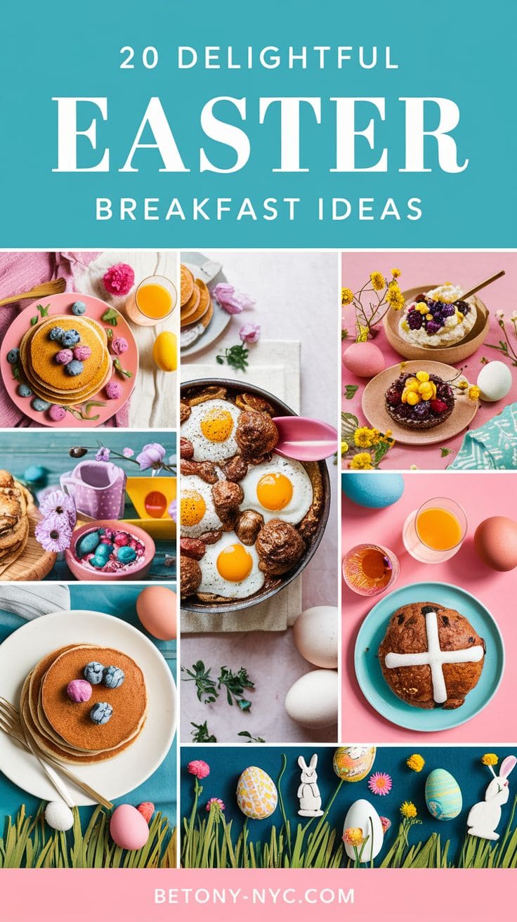 20 Delightful Easter Breakfast Ideas to Celebrate the Holiday - Betony