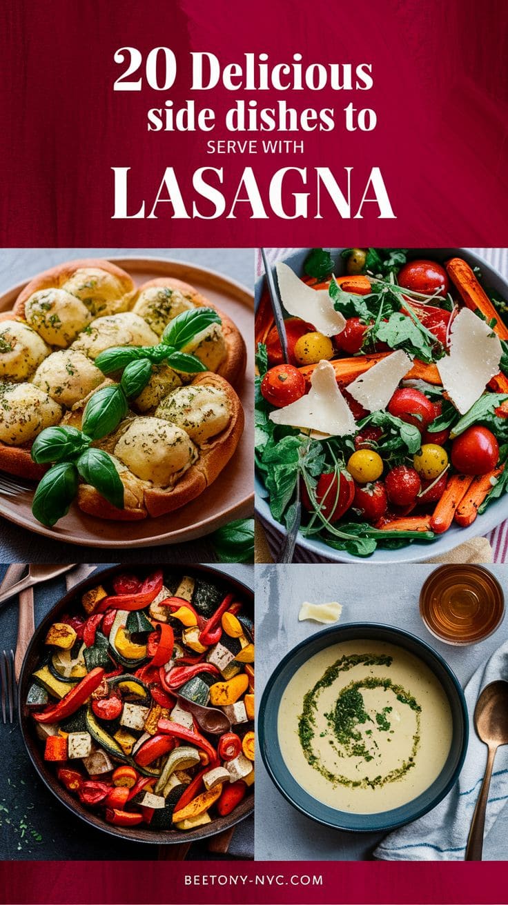 20 Delicious Side Dishes to Serve with Lasagna - Betony