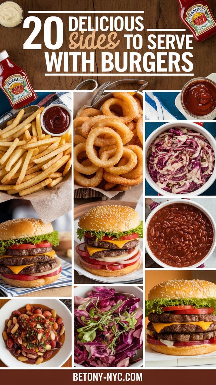 20 Delicious Sides to Serve with Burgers - Betony