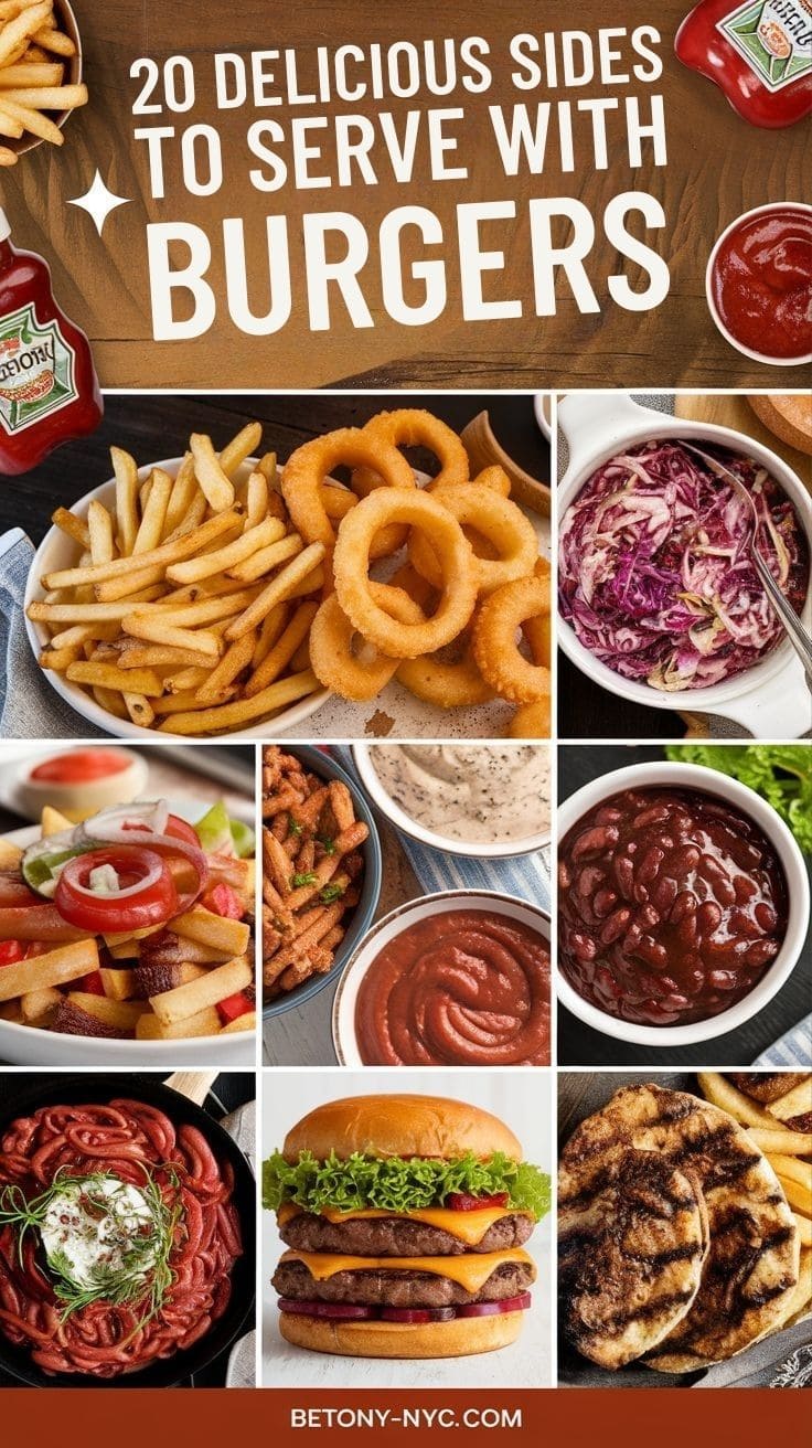 20 Delicious Sides to Serve with Burgers - Betony