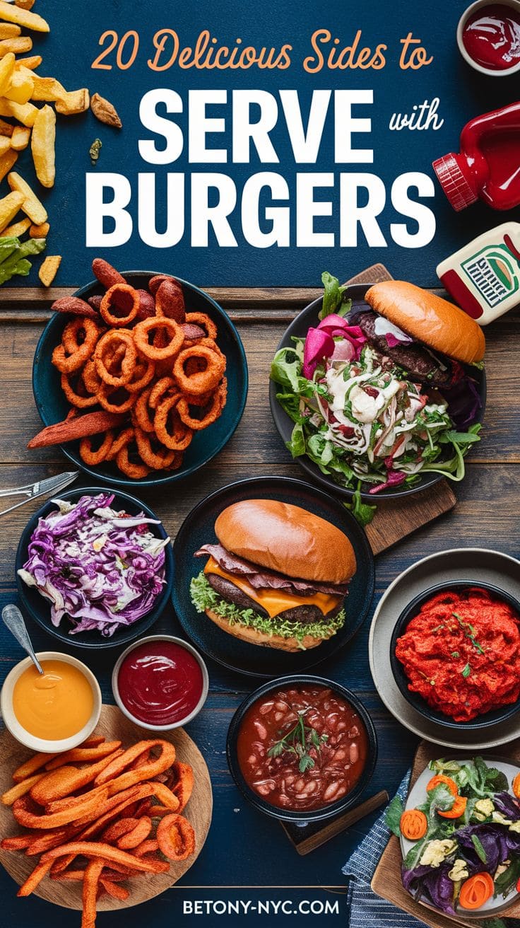 20 Delicious Sides to Serve with Burgers - Betony